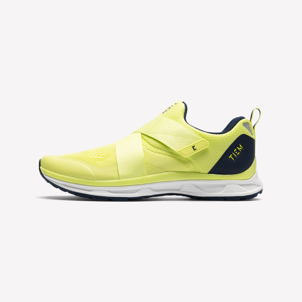 Men's Slipstream Cycling Shoe - Citron/Navy – TIEM Wholesale